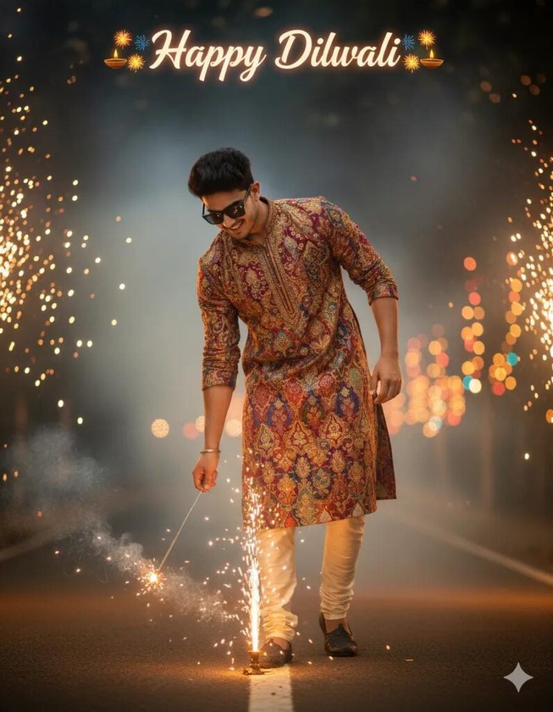 Diwali Special Gemini Prompt Girl,Boy - VN Template New Trend 2025